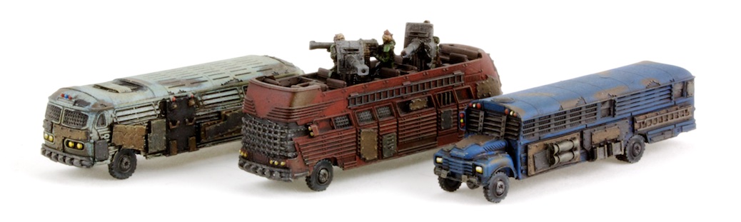 Dropzone Commander: Battle Buses - Painted Guys