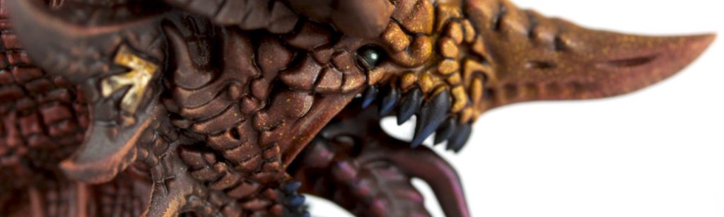 Fyreslayers: Runefather on Magmadroth - Painted Guys