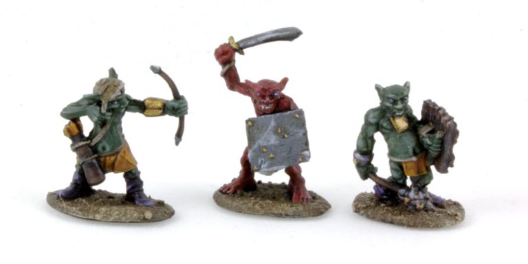 Reaper: Goblin Skirmishers and Shaerileth Spider Demoness - Painted Guys
