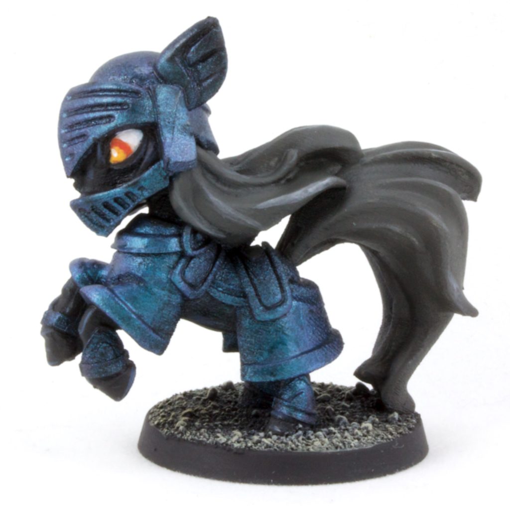 Chibi Pony Knight and Red Riding Hood - Painted Guys