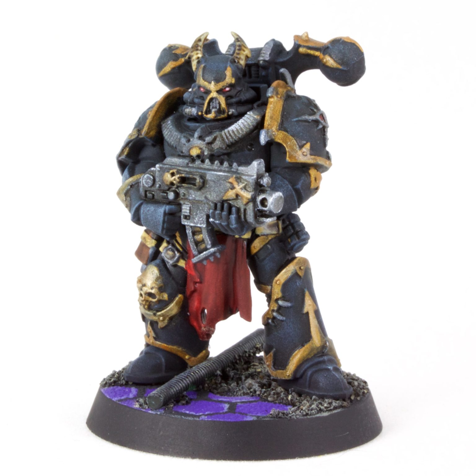 Blackstone Fortress: Obsidius Mallex and his Chaos Space Marine ...