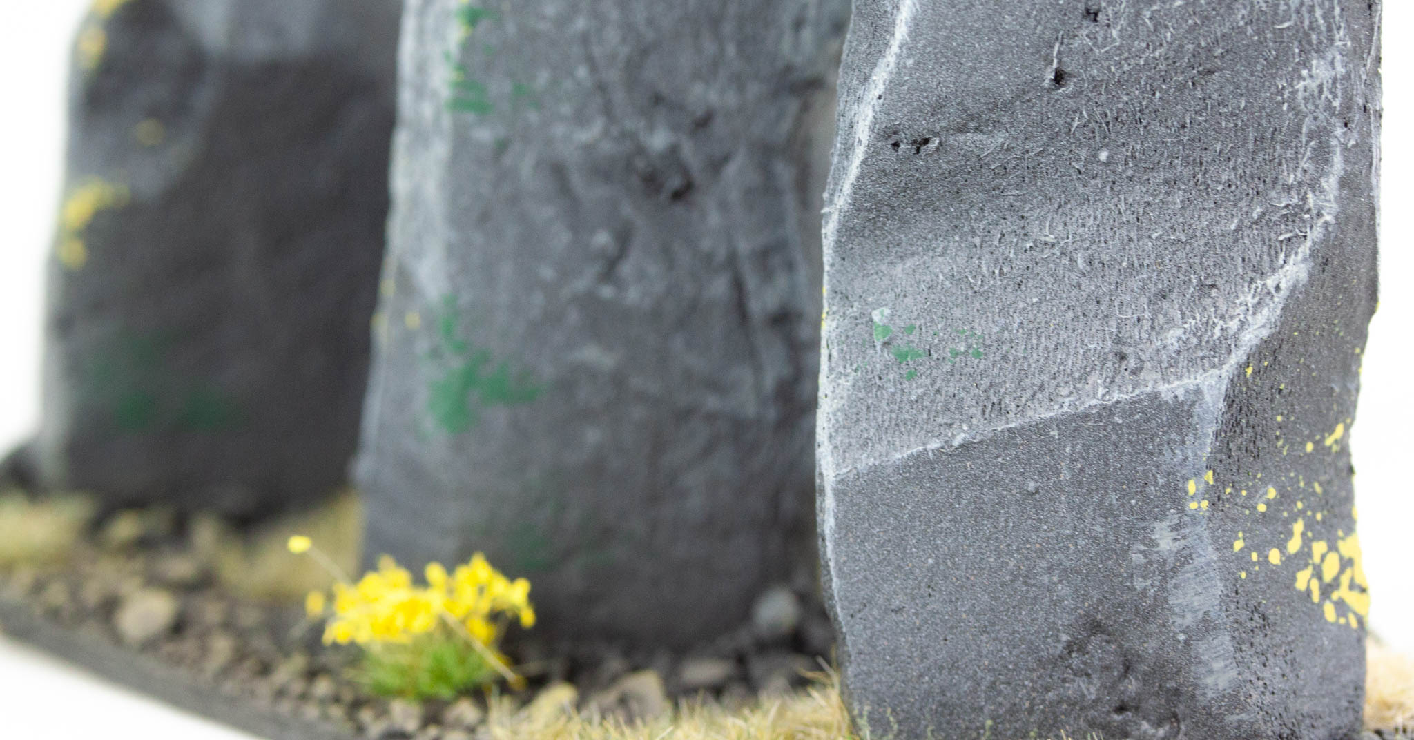 Terrain: Foam Experiments - Painted Guys