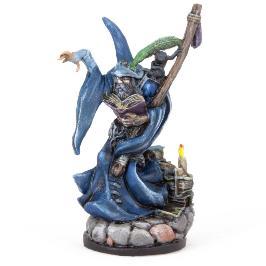 Reaper: Wizard with Familiar - Painted Guys